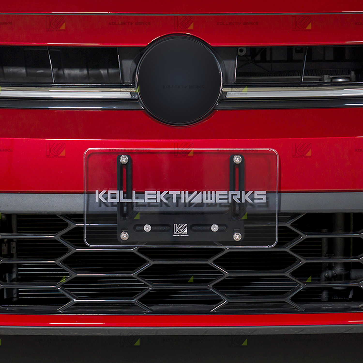 VW - MK8 - GLI - KW No Drill Center Mount License Plate Holder (2025 ...