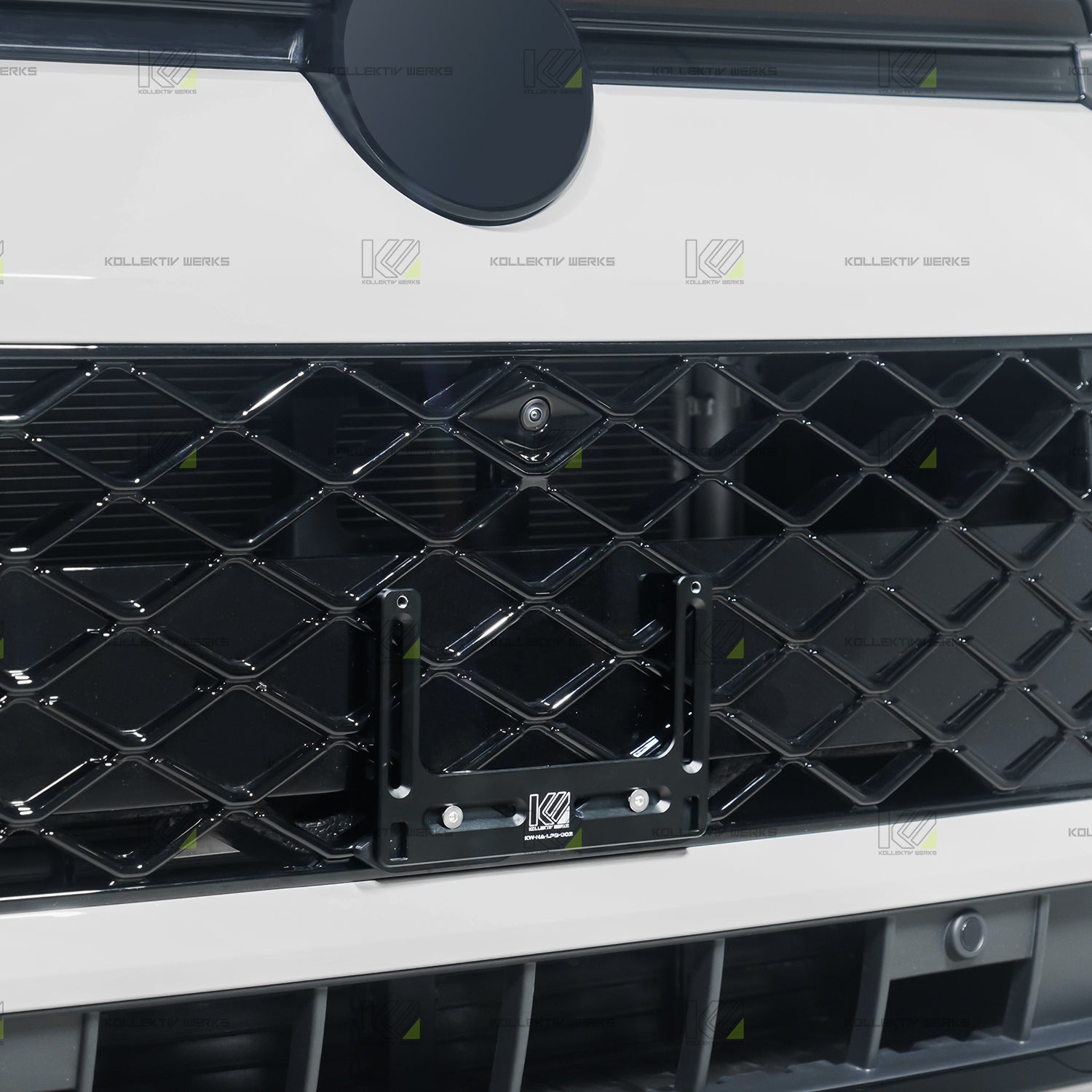 VW - MK3 - Tiguan - R-Line - KW No Drill Center Mount License Plate Ho ...