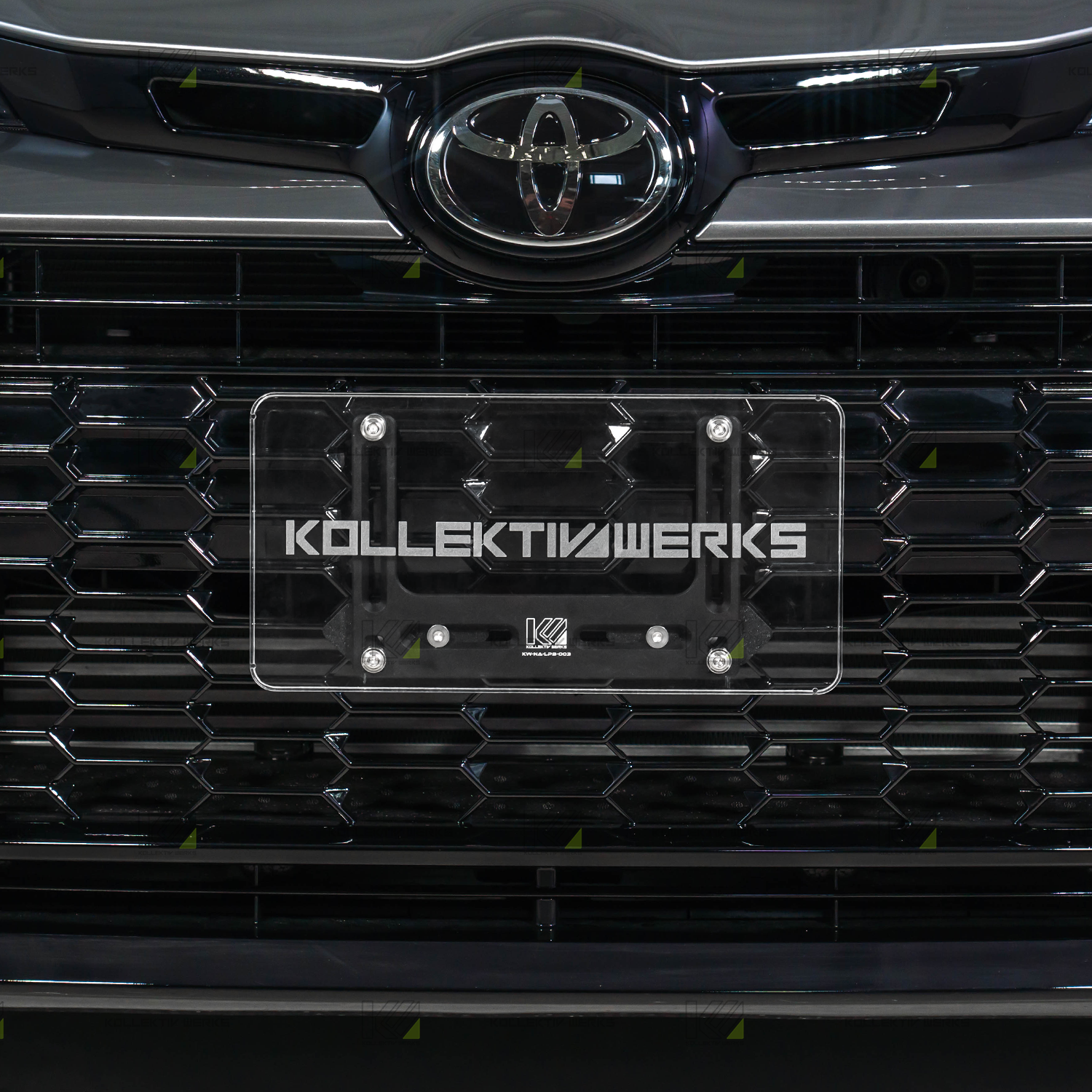 Toyota - Corolla GR - KW No Drill Center Mount License Plate Holder (2 ...
