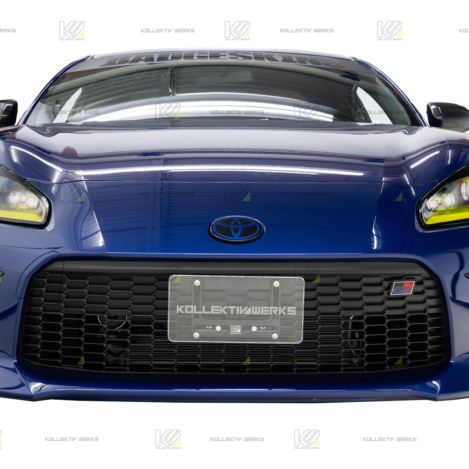 Car & Truck License License Plate Frames Genuine Toyota Grille Assembly ...