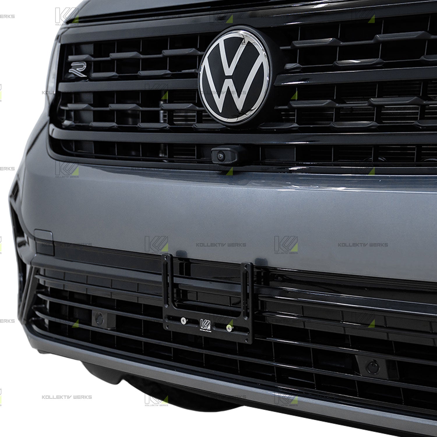 VW - MK1.5 - Atlas - R-Line - KW No Drill Center Mount License Plate H ...