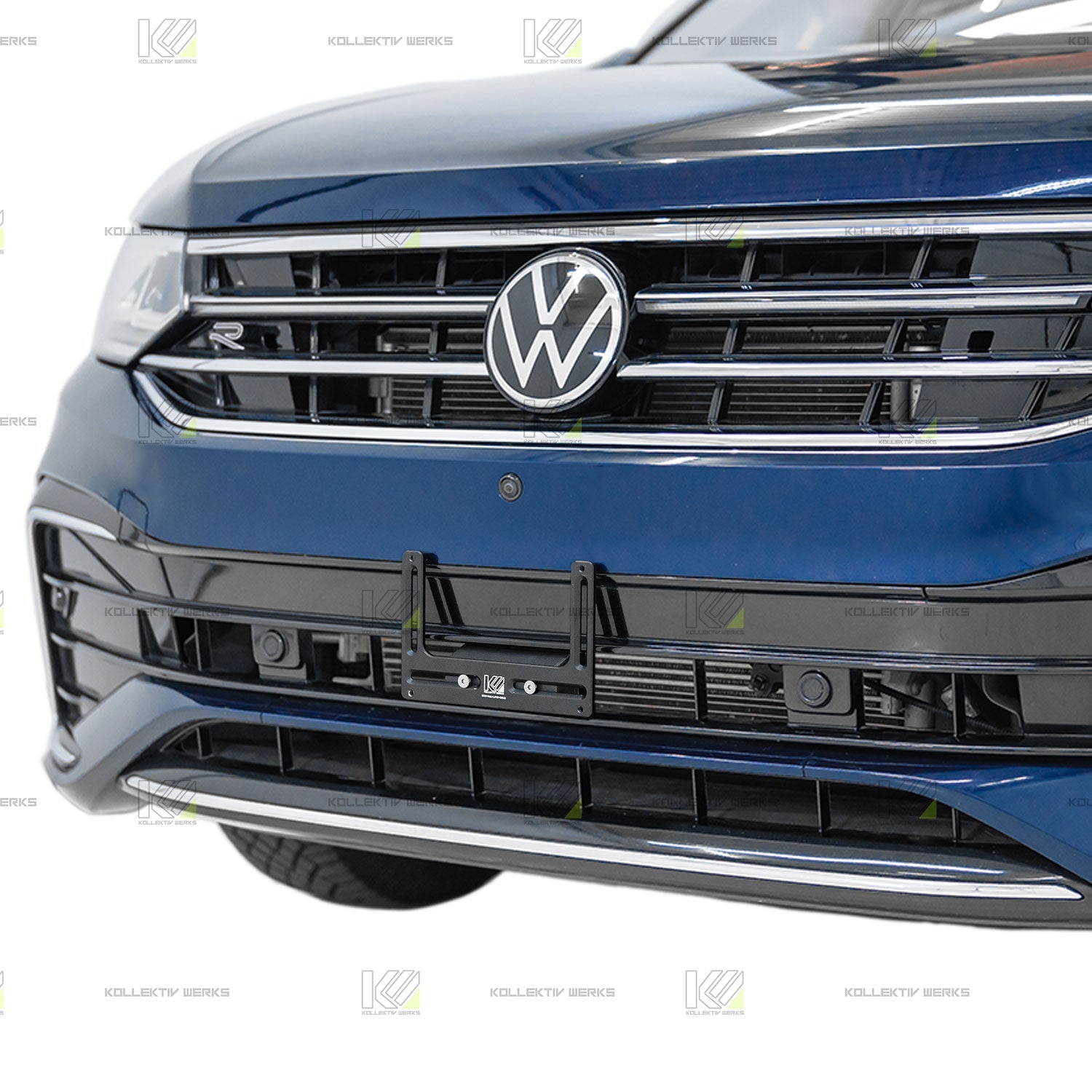 VW - MK2.5 - Tiguan - R-Line - KW No Drill Center Mount License Plate ...