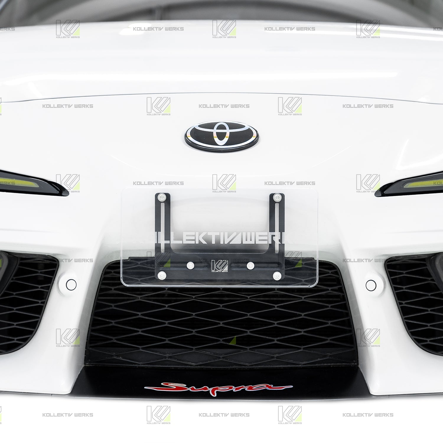 Toyota - A90 - Supra - KW No Drill Center Mount License Plate Holder ...
