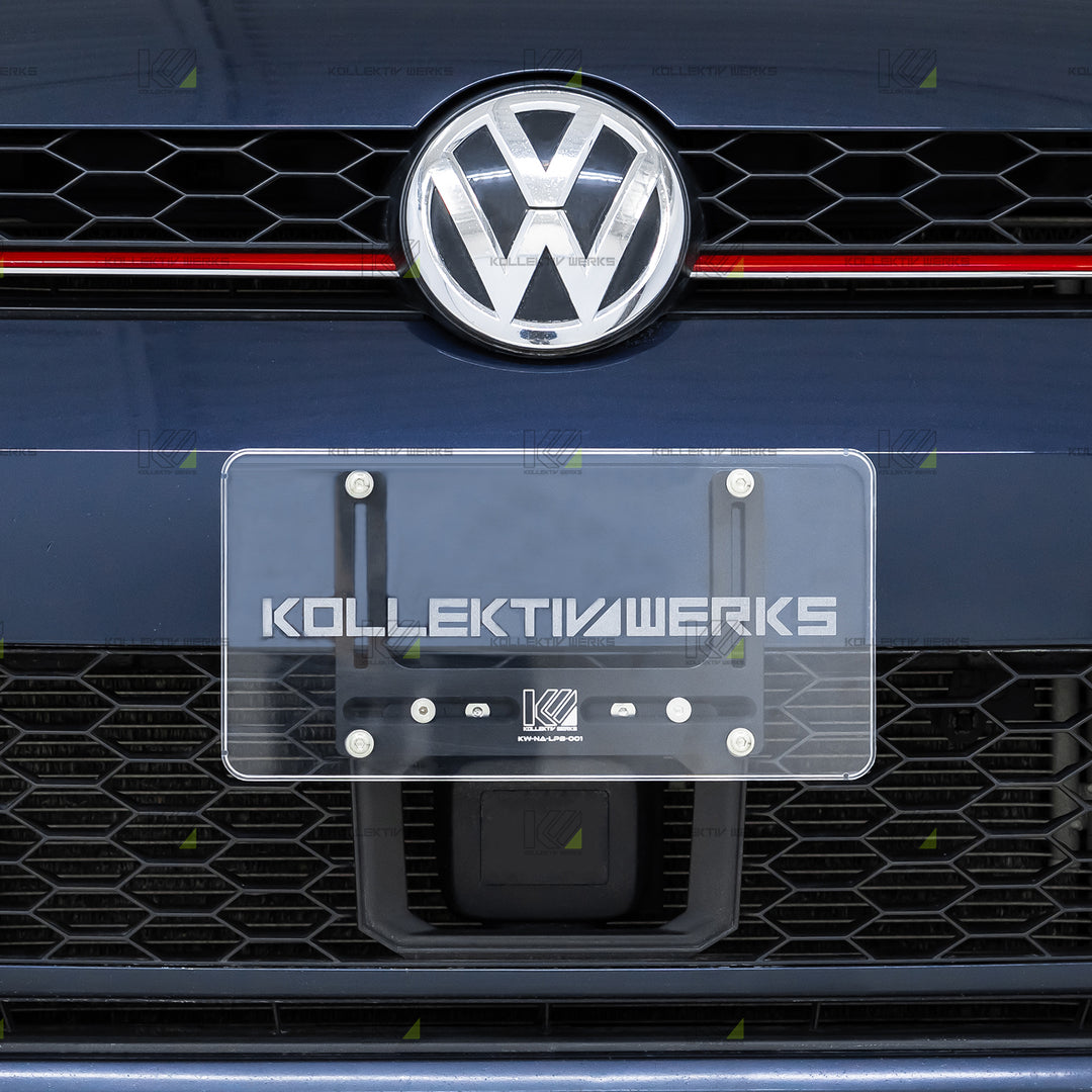 Mk7 license plate mount store