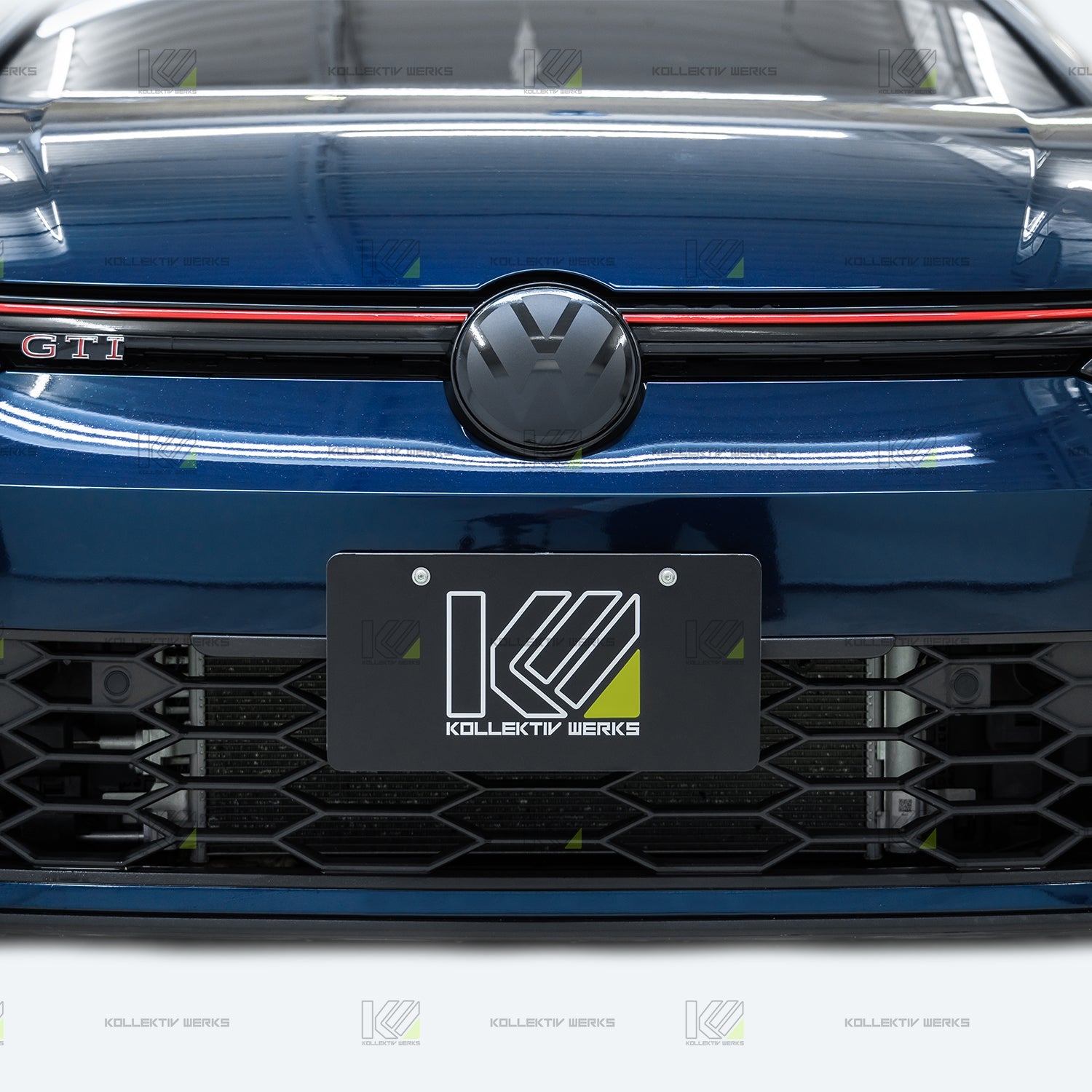 VW - MK8 - GTI - KW No Drill Center Mount License Plate Holder (2022-2 ...